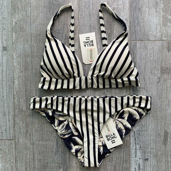 Billabong | Swim | Billabong Palm Side Banded Tri Low Set | Poshmark